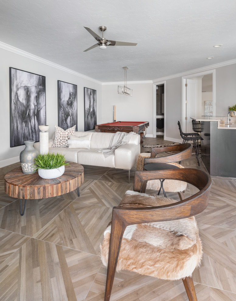 Lido Shores - Transitional - Family Room - Tampa - by KALEN ...