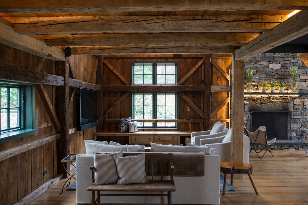 Lincoln Barn Conversion - Rustic - Games Room - Boston - by Harper Elm ...