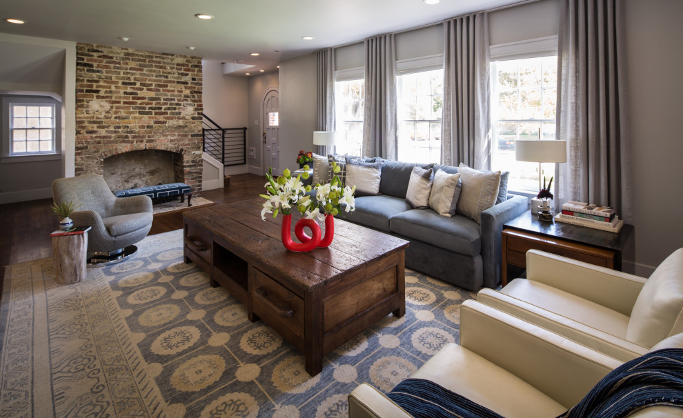 Living Room - Transitional - Living Room - Dallas - by Marty Perlman ...