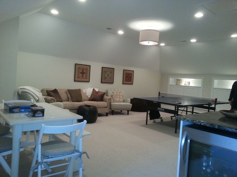 Longview Club Walk Up - Modern - Family Room - Charlotte - by RHODES ...