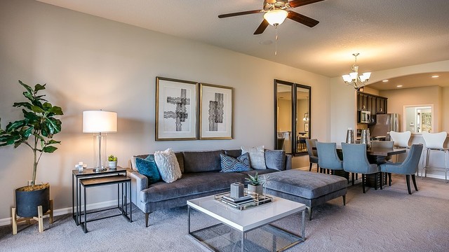 Loren Cove Townhomes - Classique Chic - Salle de Séjour - Orlando - par ...