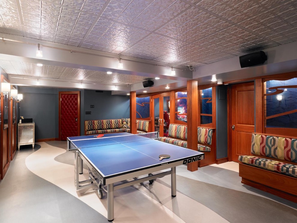 Lucia Lighting & Design Residential Projects - Eclectic - Family Room ...