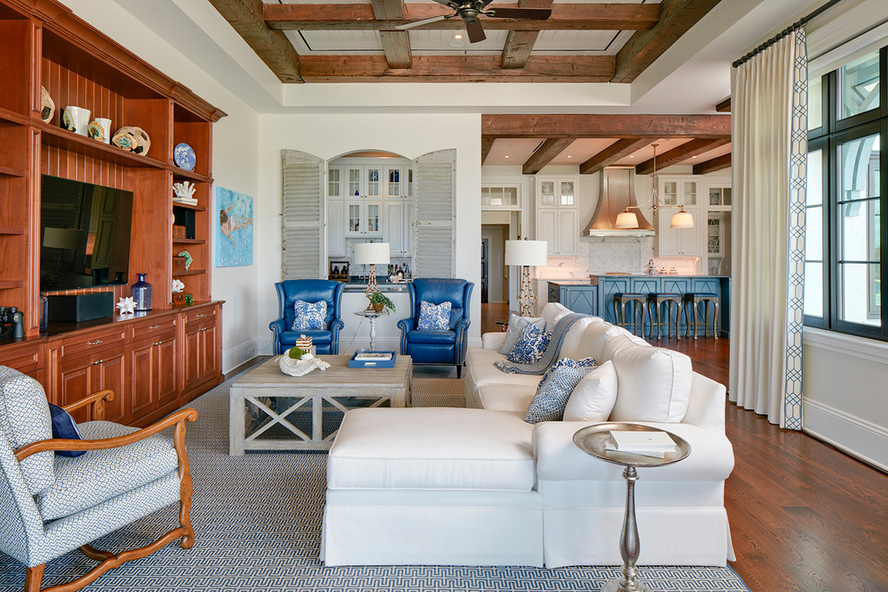 Maison, Sweet Maison - Beach Style - Family Room - Miami - by Vero ...