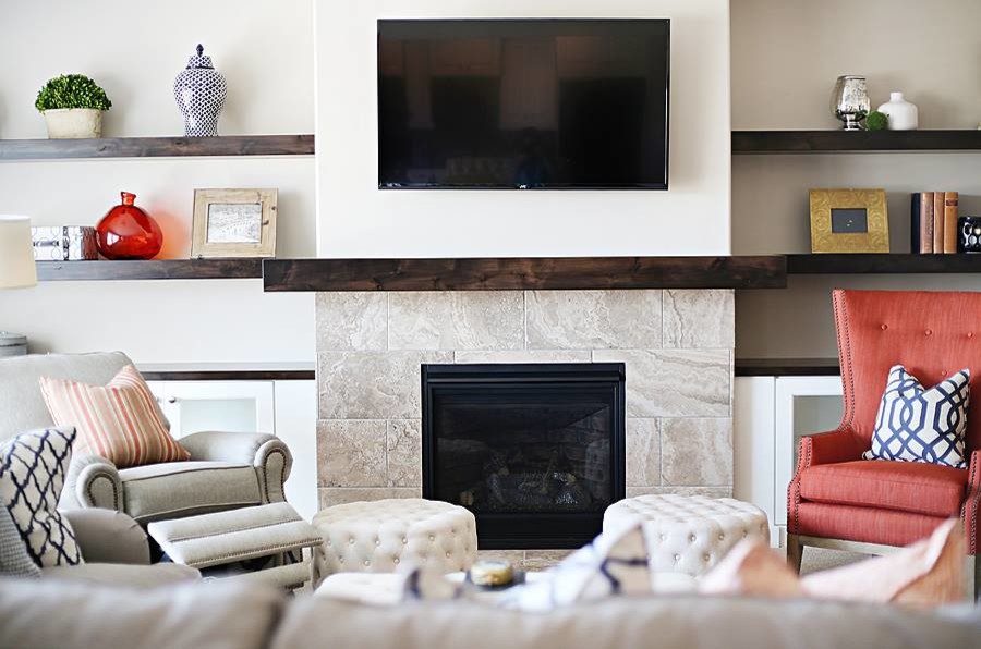 Mapleton, Raykon Construction, Parade Home - Traditional - Family Room ...