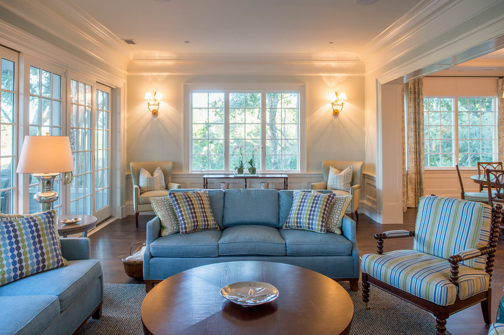 Marsh View Residence - Traditional - Family Room - Charleston - by ML ...