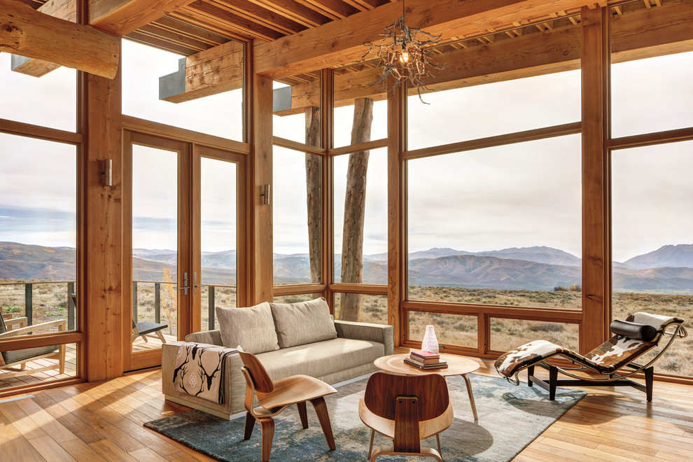 Marvin Picture, Polygon and Special Shape Windows - Rustic - Family ...