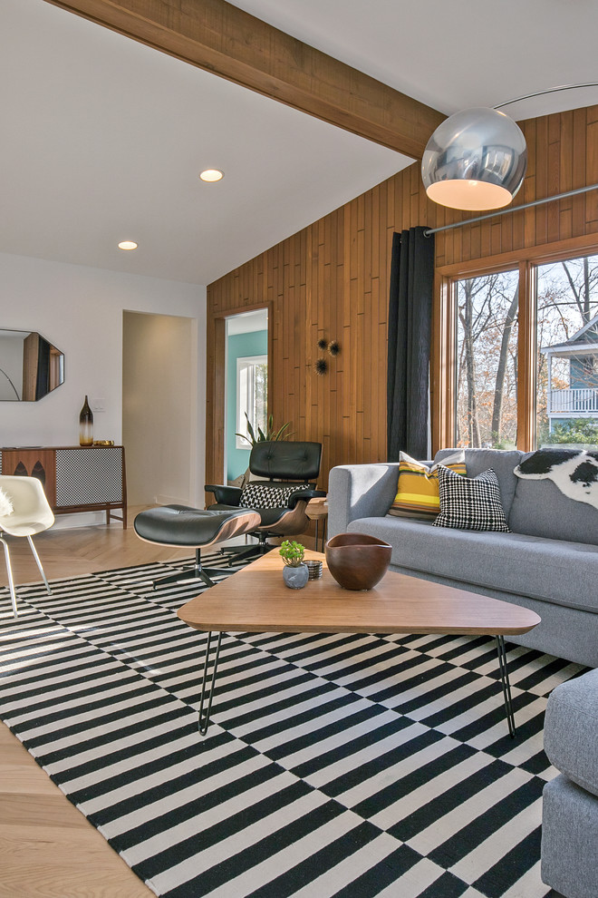 MCM - Family Room - Grand Rapids - by CVI Design - Carly Visser | Houzz