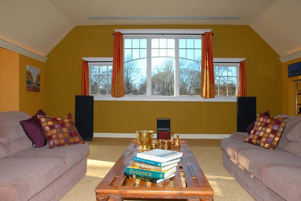 Media Room - Traditional - Games Room - DC Metro - by Commonwealth Home ...