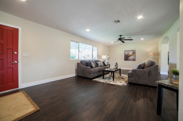 Merced Home Stage - Classique Chic - Salle de Séjour - Sacramento - par ...