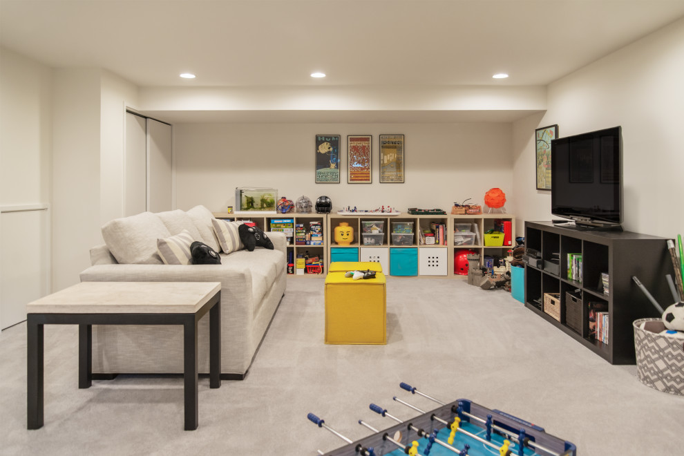 Minecraft House - Contemporary - Family Room - Seattle - by Board ...