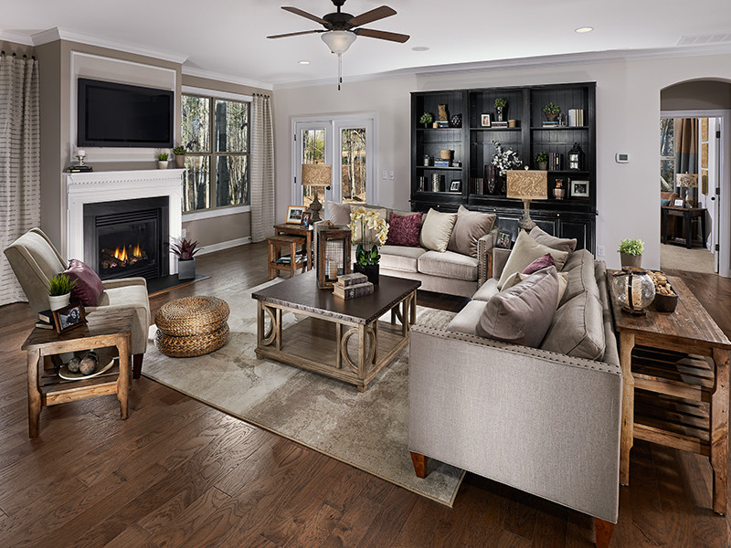 Model Home Interiors - Rustic - Games Room - Orlando - by Intermark ...