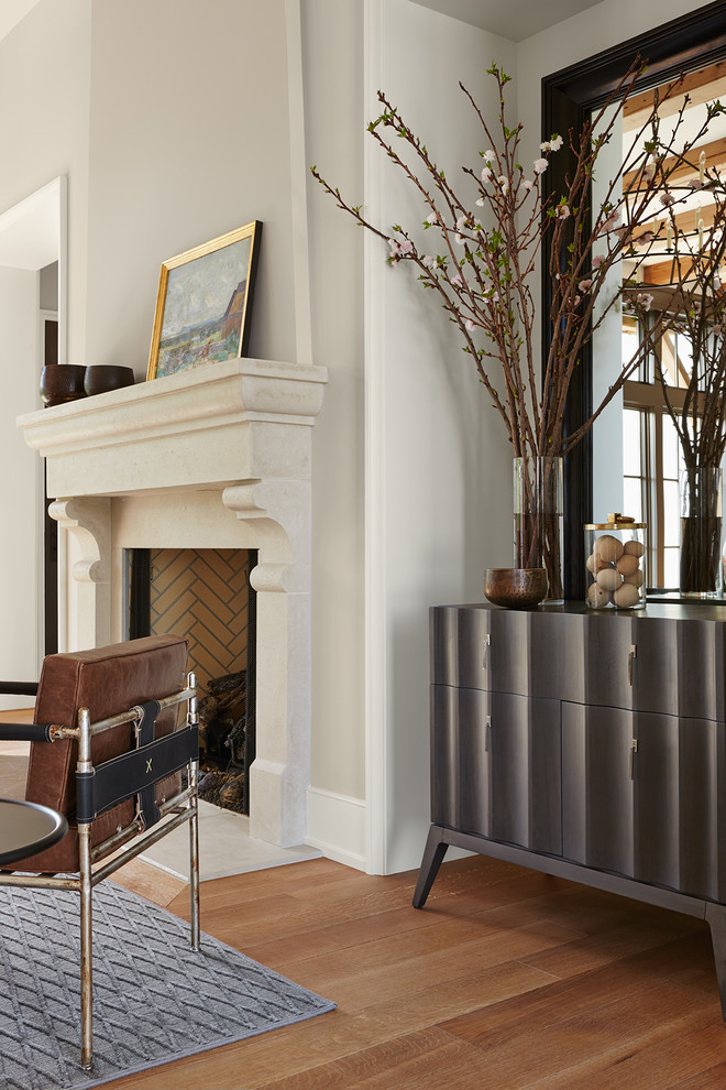 Modern English Tudor - Transitional - Family Room - Minneapolis - by ...