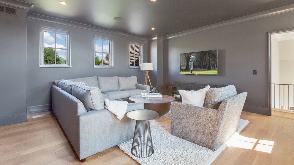 Modern English Tudor - Transitional - Family Room - Minneapolis - by ...