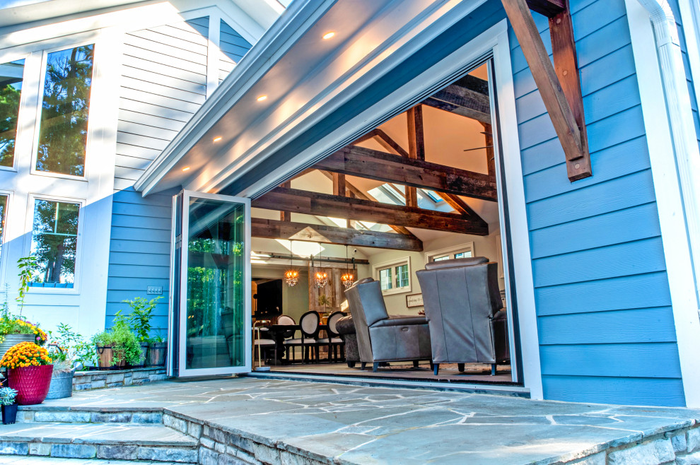 Modern Farmhouse Addition / Renovation - Family Room - Raleigh - by ...