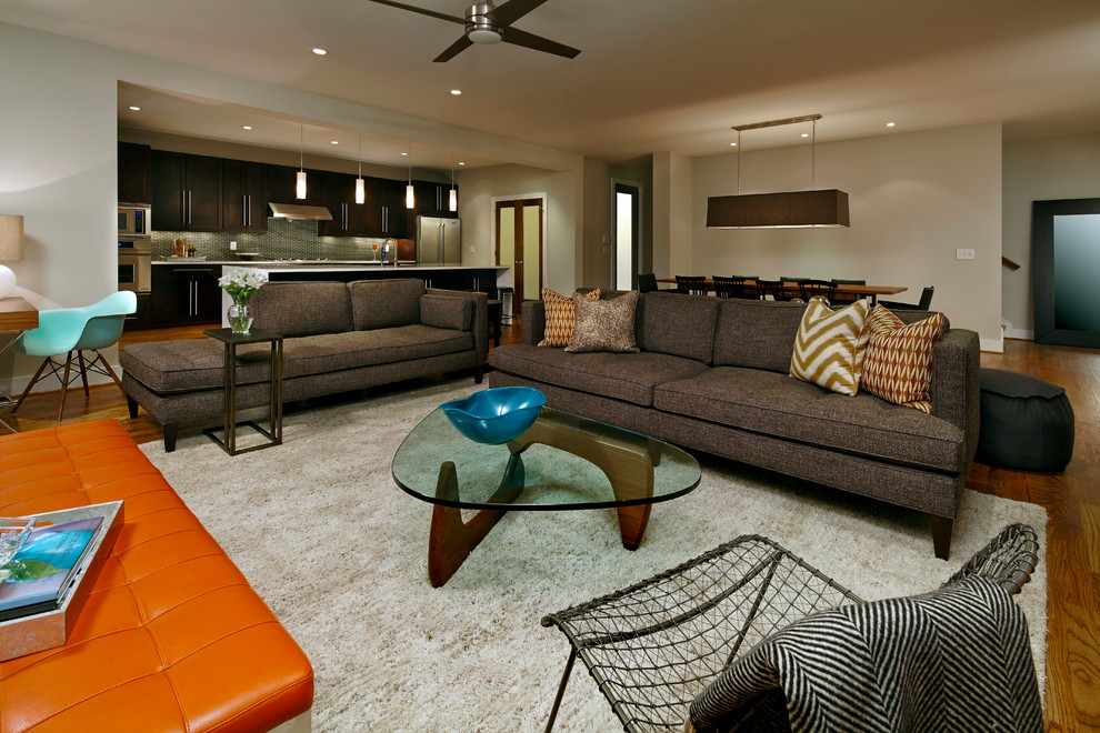 Modern Interiors - Modern - Family Room - Atlanta - by Epic Development ...