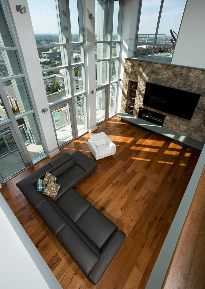 Modern loft living room - Modern - Family Room - DC Metro - by John F ...
