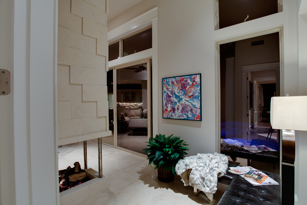 Modern Santa Fe Style - Modern - Family Room - Austin - by Burdick ...