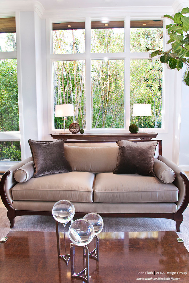 Modern White Library - Modern - Family Room - Orange County - by Eden ...