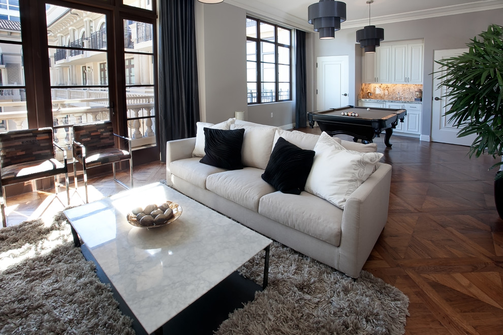 Montage Hotel Beverly Hills - Contemporary - Family Room - Los Angeles ...