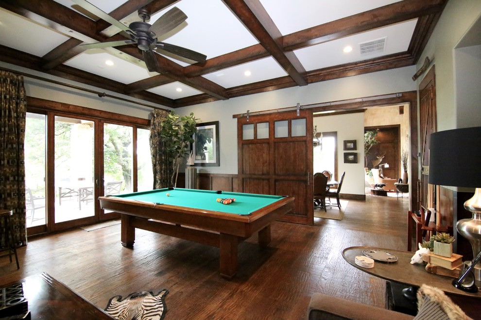 Muenster Ranch - Traditional - Family Room - Dallas - by Reynolds ...