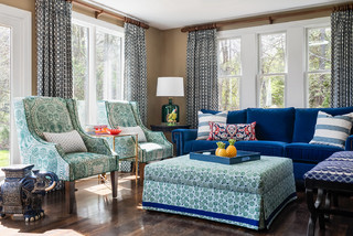 Natick Design - Transitional - Family Room - Boston - by Christine ...