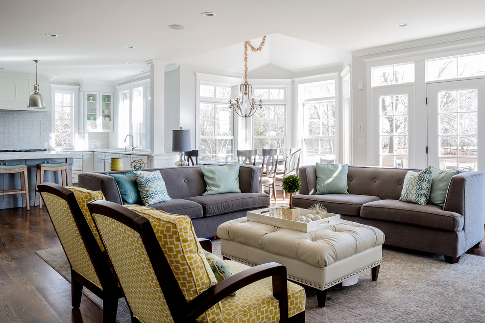 Custom Family Room - Transitional - Family Room - Other - by Creative ...