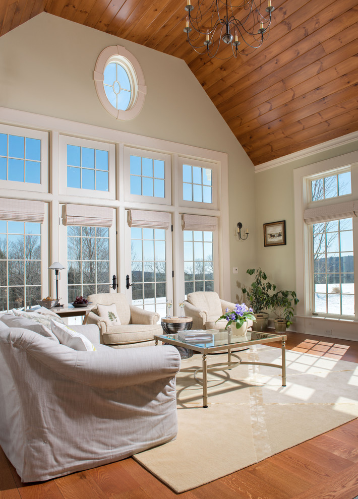 New England Colonial - Traditional - Family Room - Boston - by Old ...