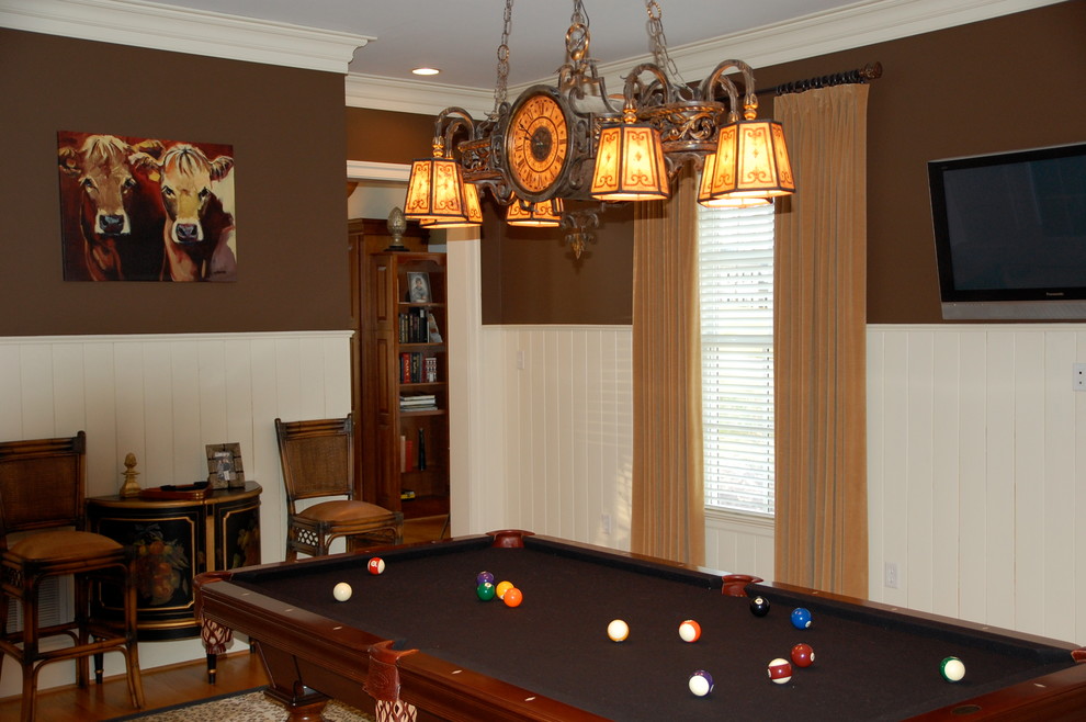 New England Neo Colonial - Traditional - Family Room - Richmond - by ...