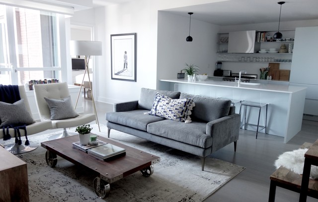 new york city redesign - Modern - Family Room - New York - by The ...