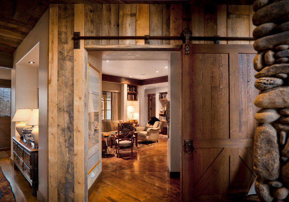 No Name Ranch - Rustic - Family Room - Denver - by Classique Builders ...