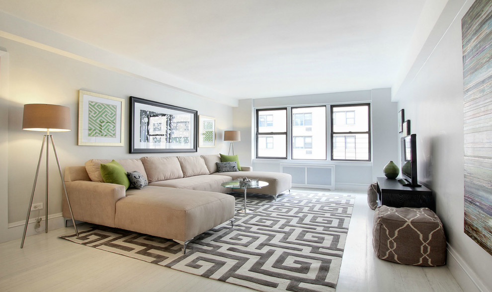 NYC Living/Family/Den Rooms by Designed to Appeal - Transitional ...