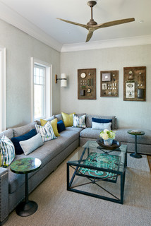 Ocean Marsh Road - Game Room - Beach Style - Family Room - Charleston ...