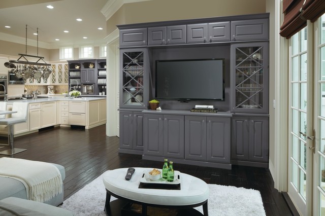 Omega Cabinetry: Custom Entertainment Cabinets - Classique - Salle de ...