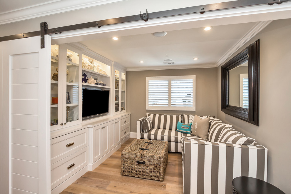 One One Five - Beach Style - Family Room - Orange County - by Ian ...