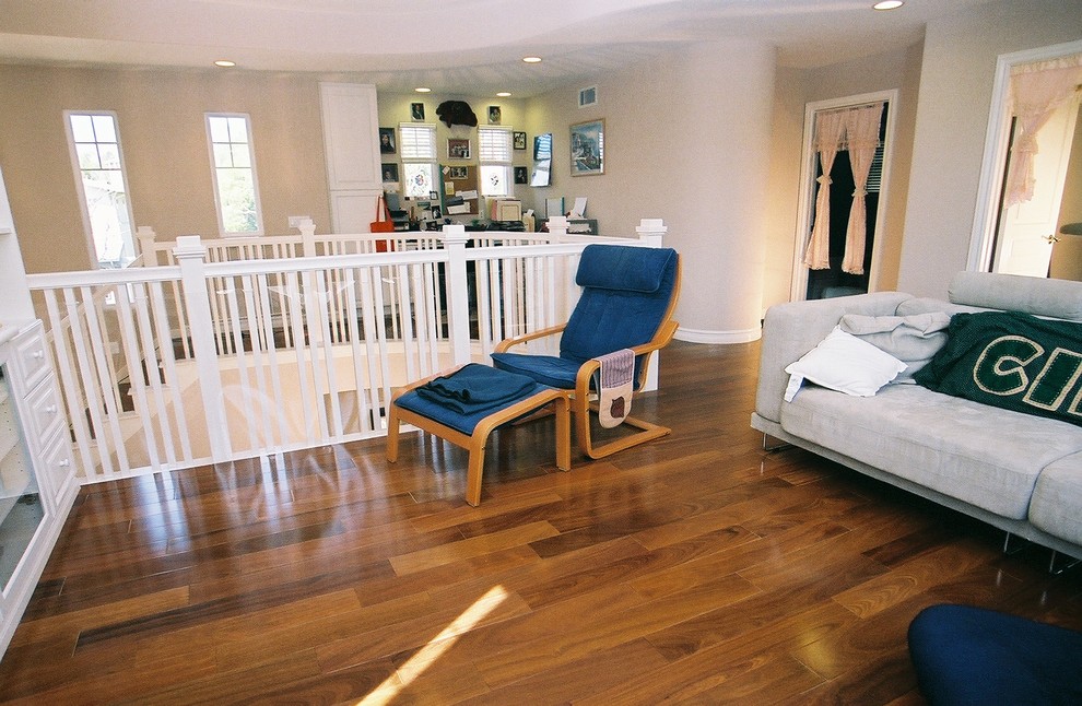 Open Loft TV Area - Traditional - Family Room - Orange County - by ...