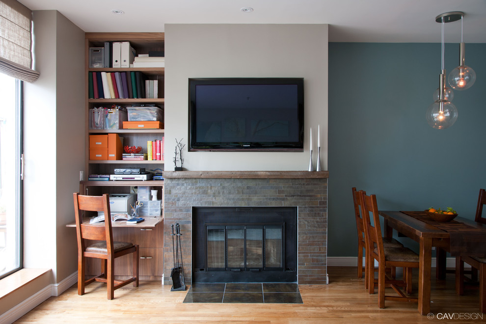 Organic Modern - Modern - Family Room - New York - by CAVdesign | Houzz