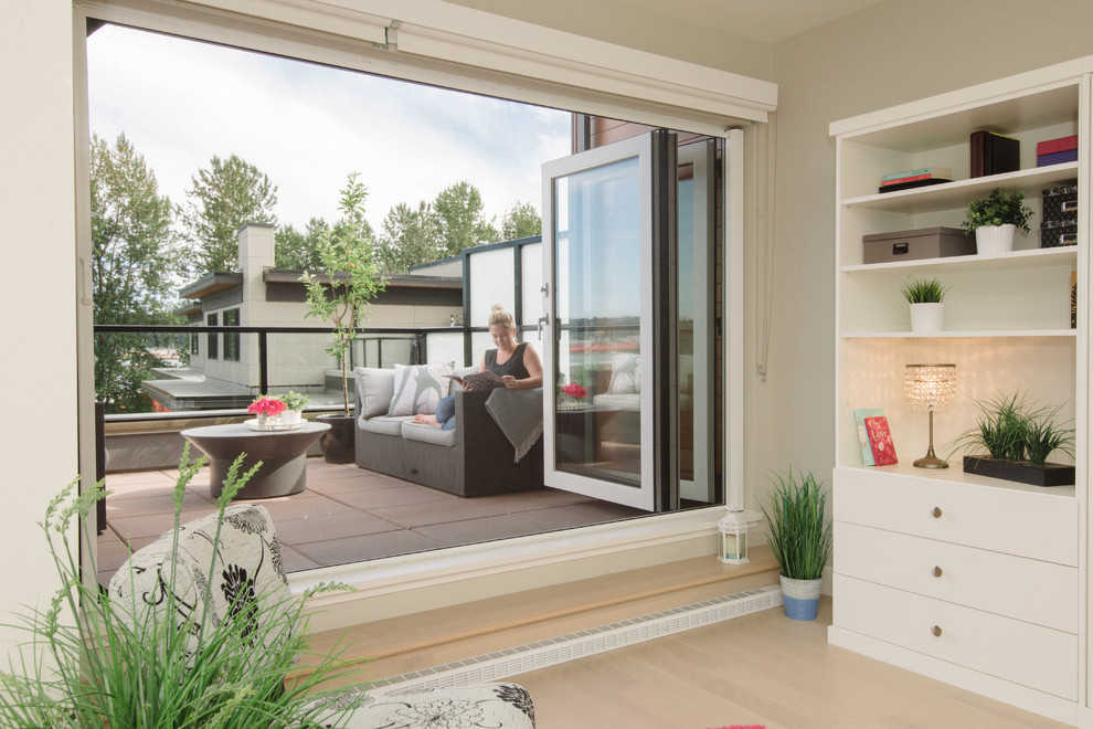 Phantom Manual Wall Screens - Contemporary - Family Room - Other - by ...