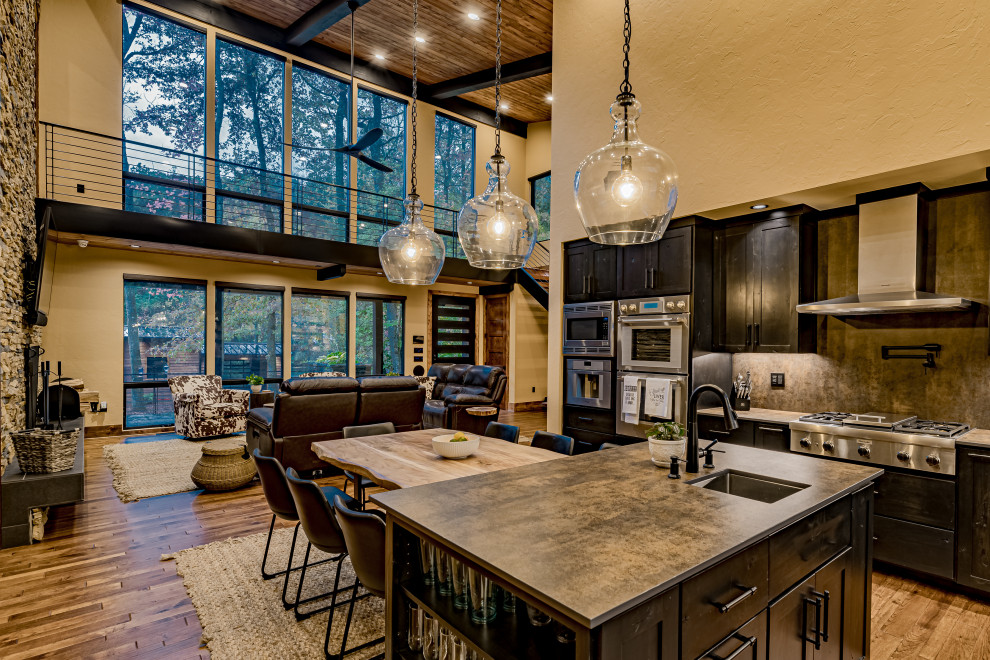 Photos of Luxury Architecture with outdoor kitchen and gathering areas ...