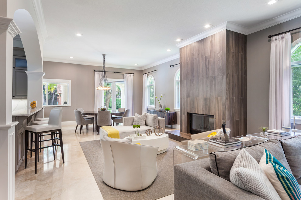 Pinecrest Residence - Contemporary - Family Room - Miami - by Guimar Urbina Interiors, Corp. | Houzz