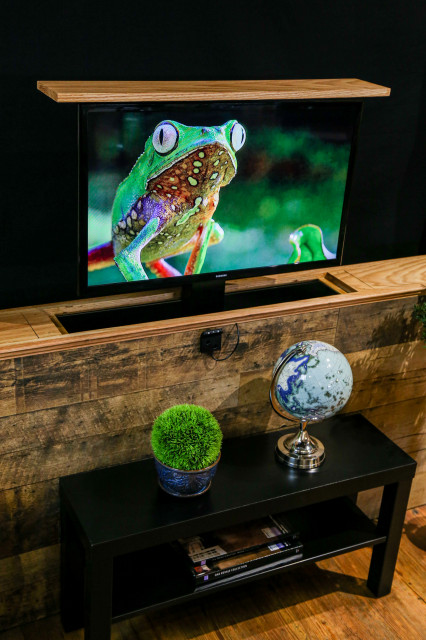 Pony Wall TV Lift - Moderne - Salle de Séjour - Vancouver - par ...