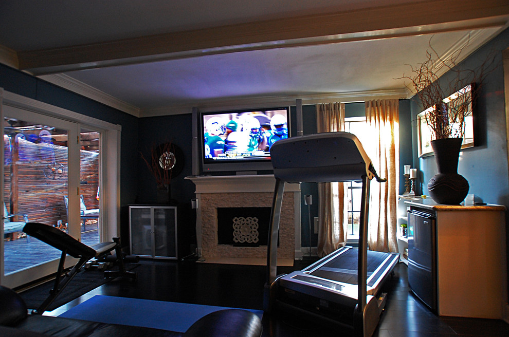 Potomac House - Contemporary - Family Room - Houston - by The Luxe ...