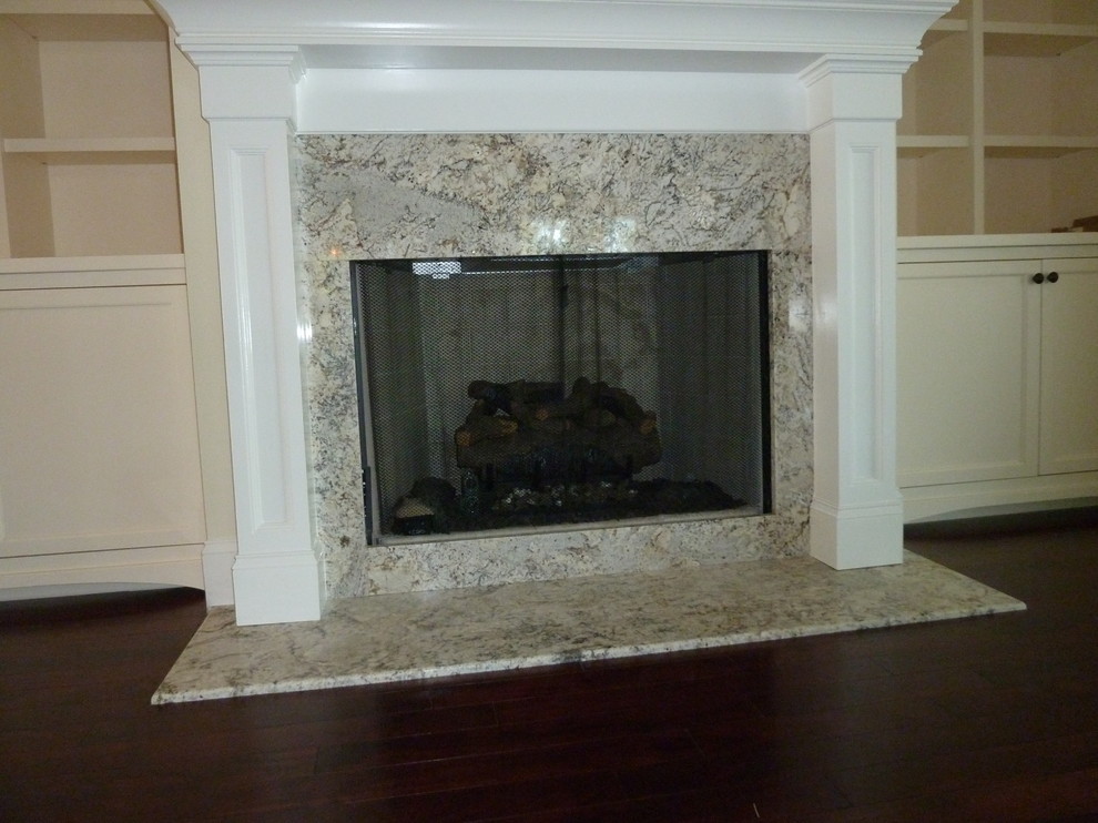 Precision Granite Completed - Traditional - Family Room - Atlanta - by ...