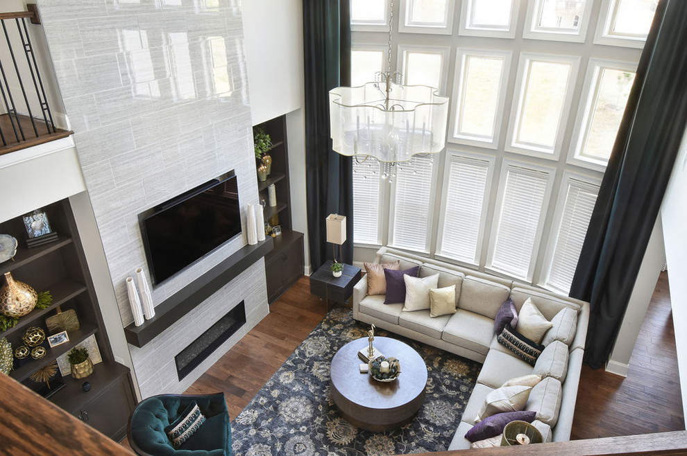 Pristine Palace - Contemporary - Family Room - Atlanta - by Chosen ...