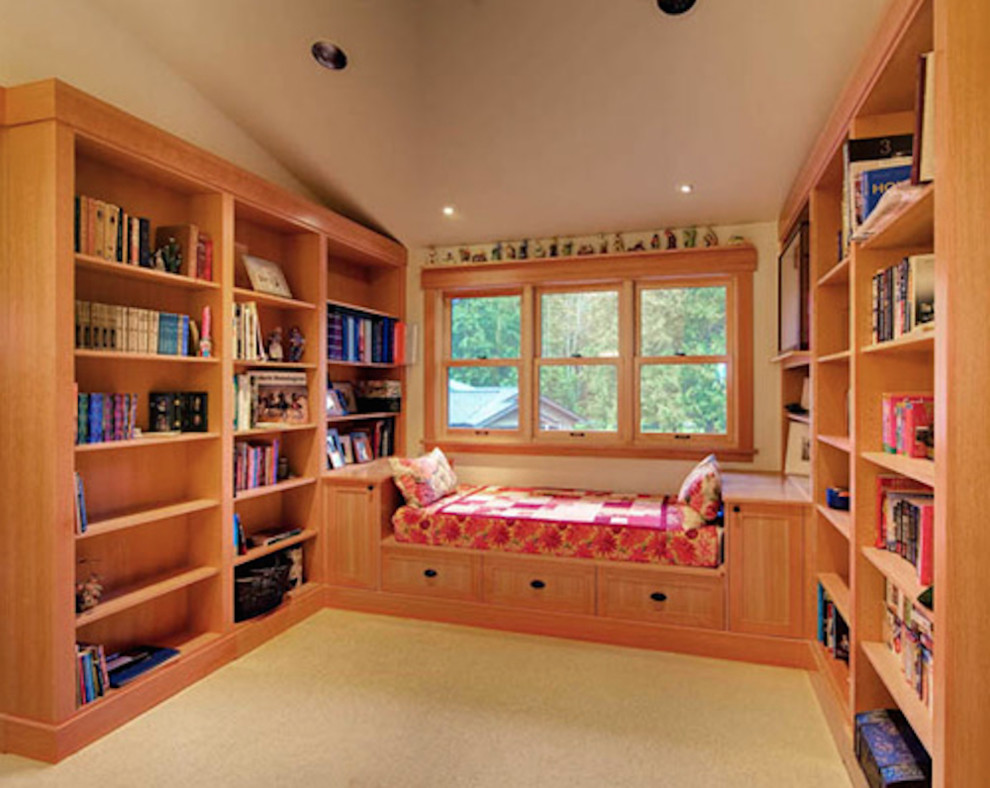 Reading nook - Rustic - Family Room - Seattle - by WAI/GORNY Design ...