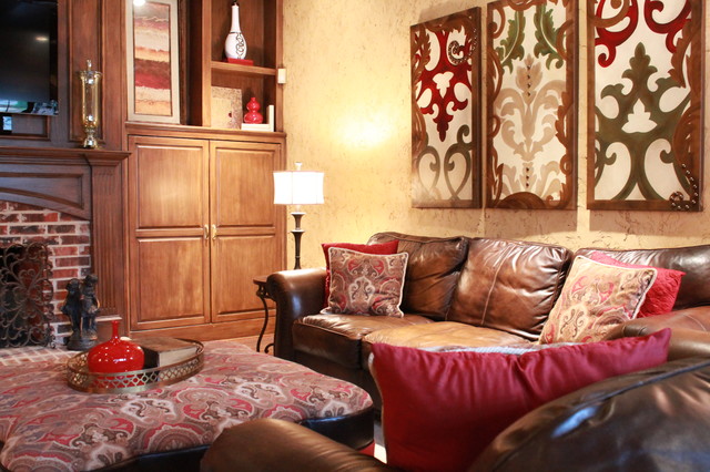 Red And Gold Living Room Decorating Ideas – Leadersrooms