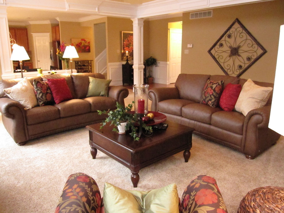 Redesigned Right-Staged or Redesigned Family Rooms - Traditional ...