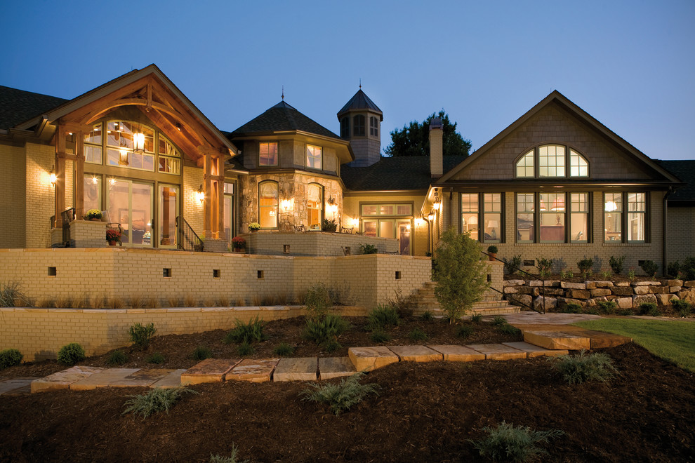 Remodel of a 1980"s ranch house - Traditional - Family Room - Other ...