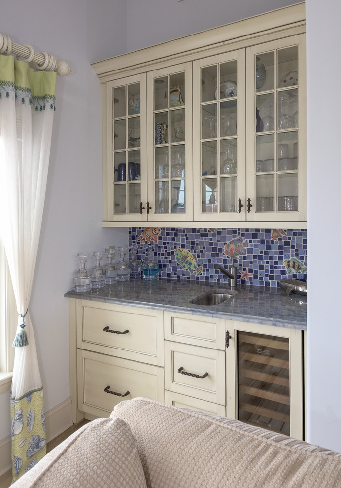 Residential Shore House Project - Beach Style - Family Room - New York ...