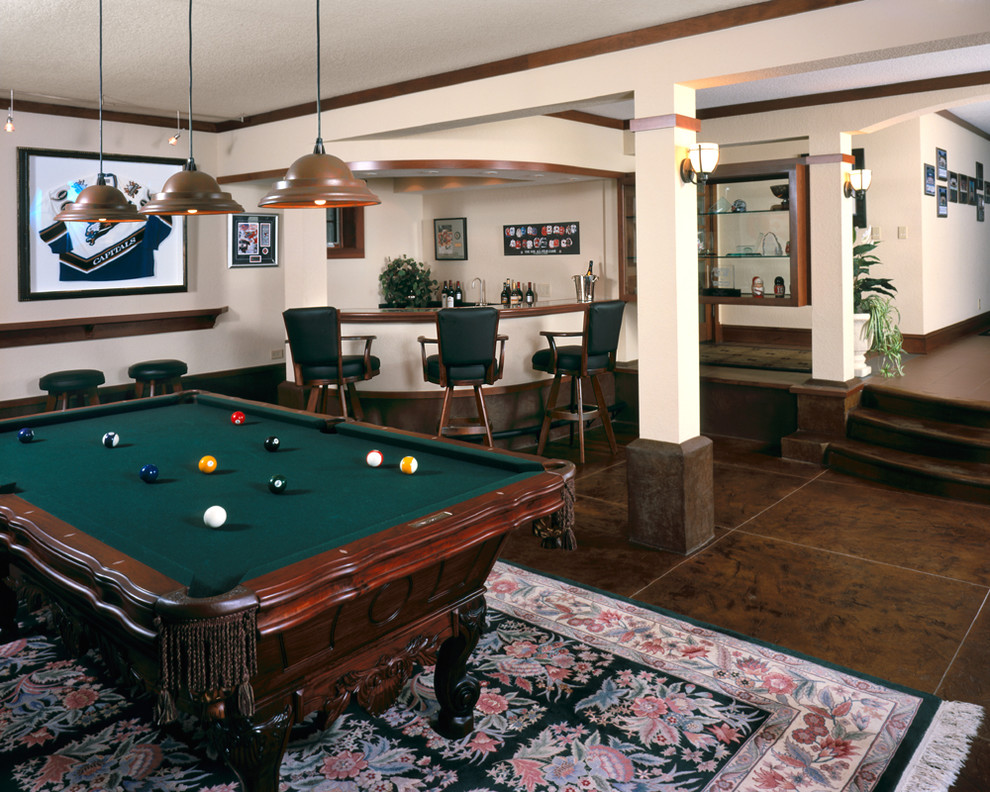River Castle Game Room - Traditional - Family Room - Minneapolis - by ...
