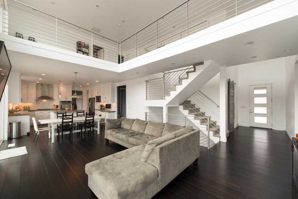 Rosecrest - Herriman, Utah - Maria Variant - Contemporary - Family Room ...